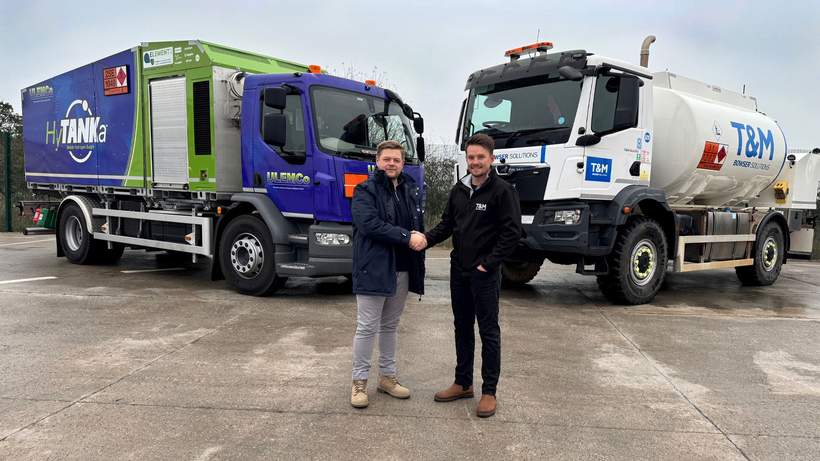 ULEMCo sells first HyTANKa mobile hydrogen refueller to T&M Bowser ...